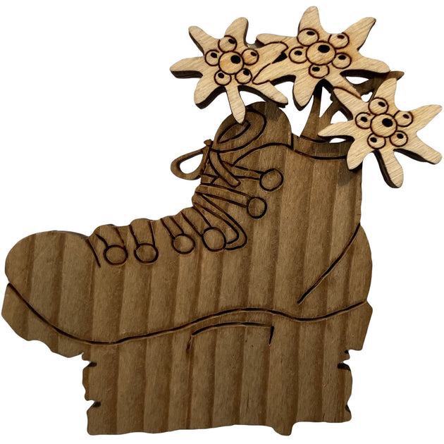 Magnet 2-lagig Stiefel | Händlershop Spangler Holzwaren GmbH